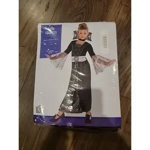 Amscan | Jackets & Coats | Girls Gothic Queen Sorcerers Black Dress ...